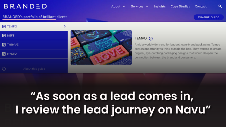 Navu: AI-Power Your B2B Website